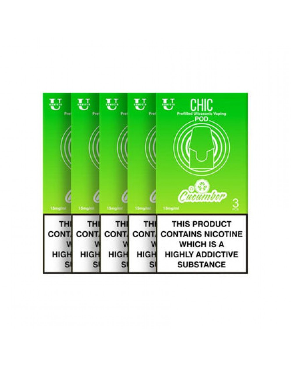 Usonicig - Chic Replacement Pods | 5 Pack | Vape Pods