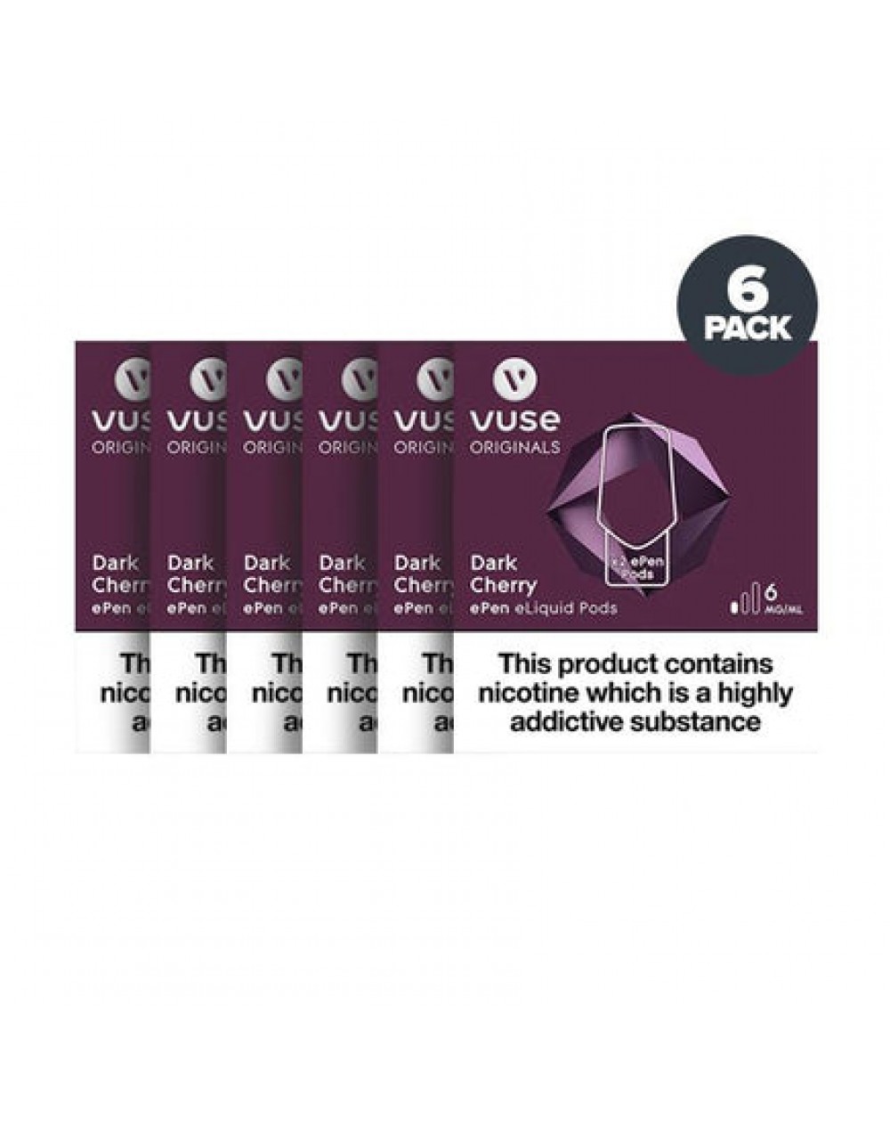 Vuse ePen Refill Pods 6 Pack | 2 Pack | Vape Pods