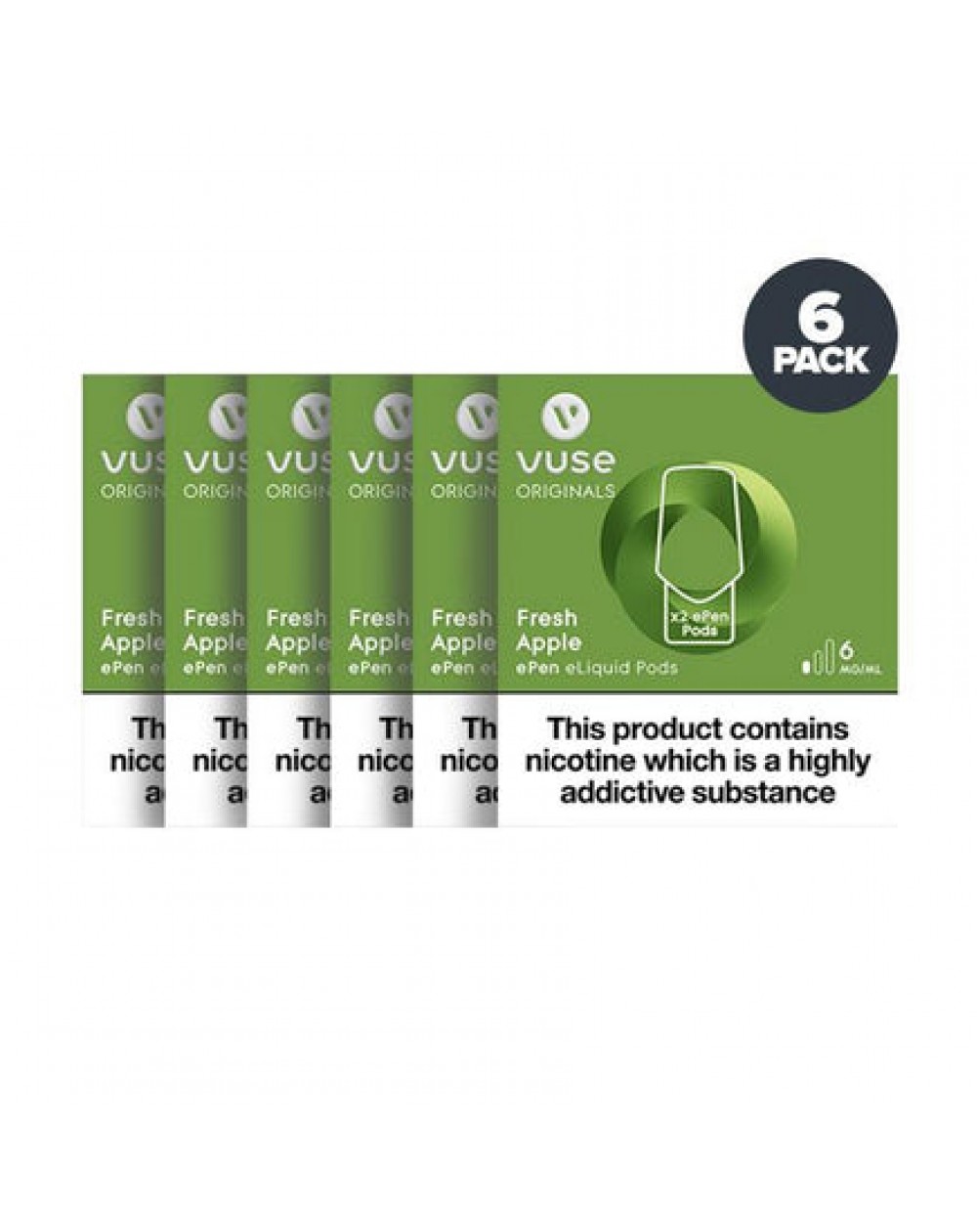 Vuse ePen Refill Pods 6 Pack | 2 Pack | Vape Pods