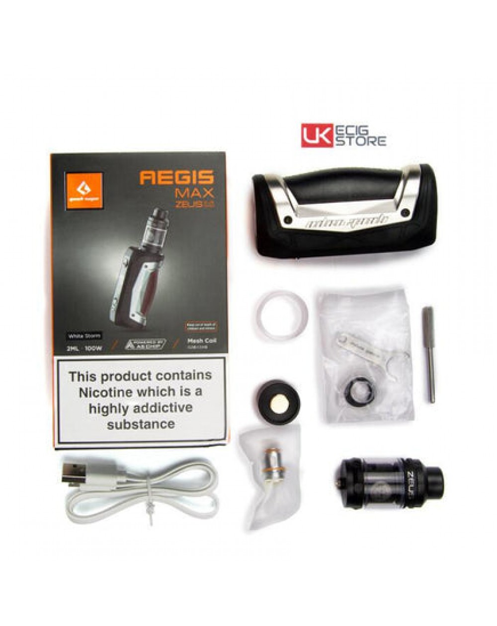 Geekvape Aegis Max Zeus Kit - Free E-Liquid + Delivery | Vape Kits